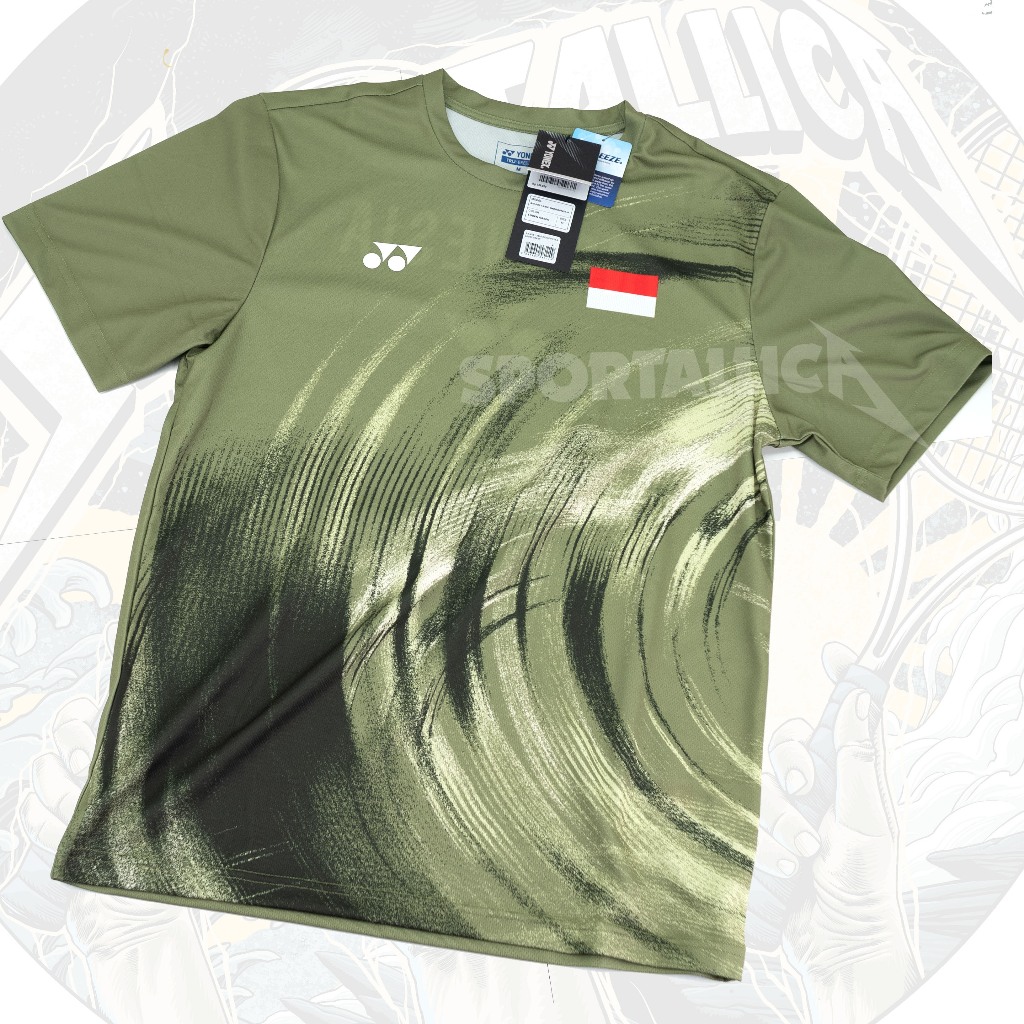 Jual T-Shirt / Kaos / Jersey Baju Badminton Yonex 2850 Indonesia Open 2024 | Shopee Indonesia