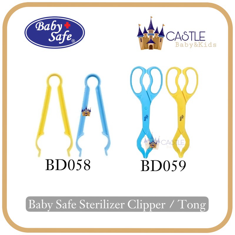Jual Baby Safe BD059 Bottle Clipper - BD058 Tong Sterilizer - Jepitan ...