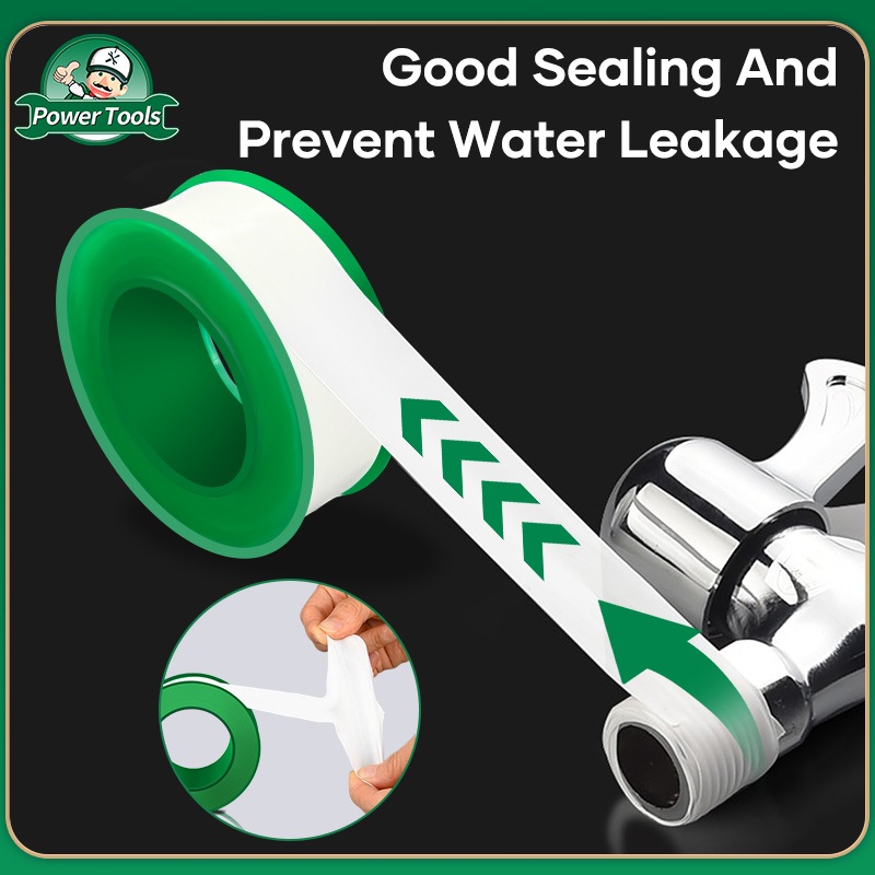 Jual ISKU Seal Tape PTFE Sealtape Thickened High Density Sealtip 12mm ...