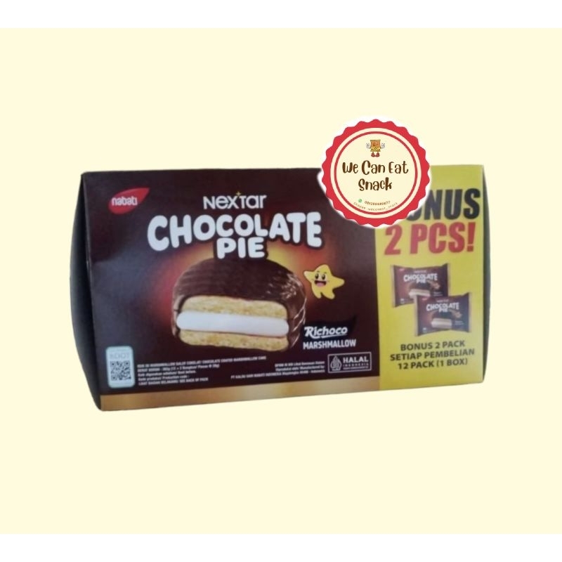 Jual Nextar Choco Pie Marshmallow Richoco All Varian Box (isi 12 Pcs ...