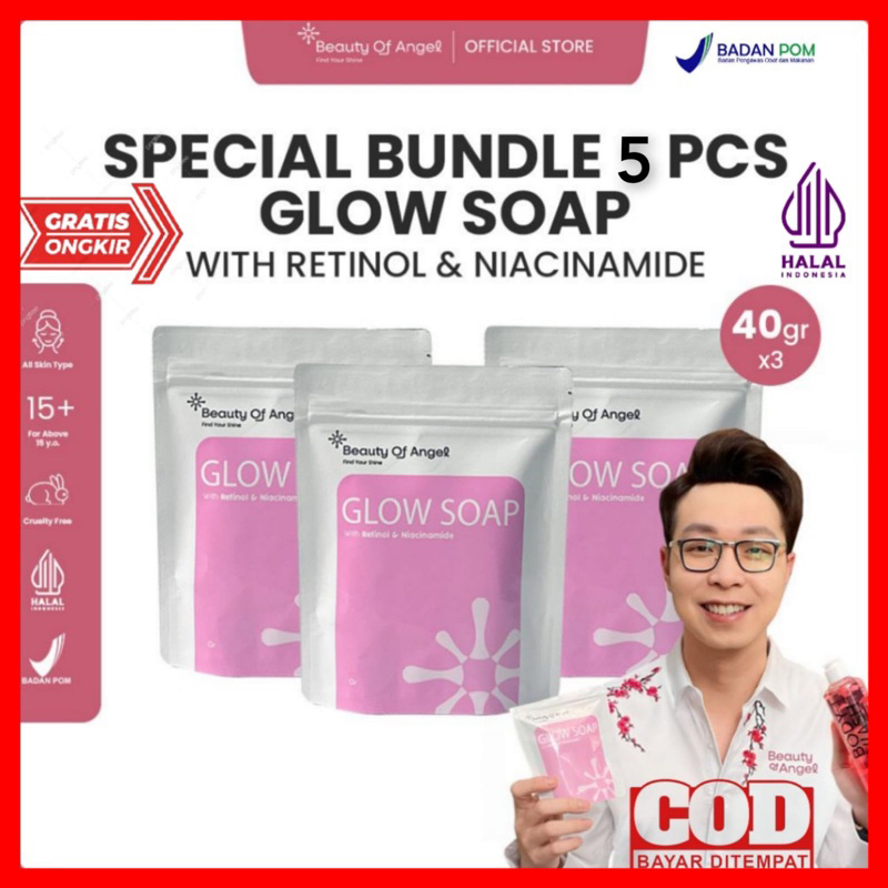 Jual Paket COD 5 Pcs Beauty Of Angel Soap Original Garansi Uang Kembali ...