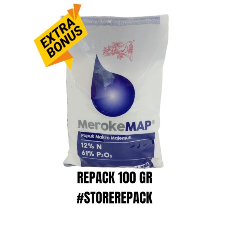 Jual Pupuk MAP Meroke REPACK 100 GR ( Original 100% ) | Shopee Indonesia