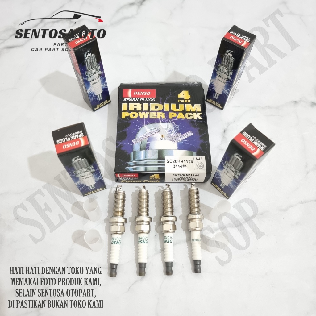 Jual Busi iridium Denso Alphard Lexus Altis New Corolla Harrier SC20HR11 | Shopee Indonesia