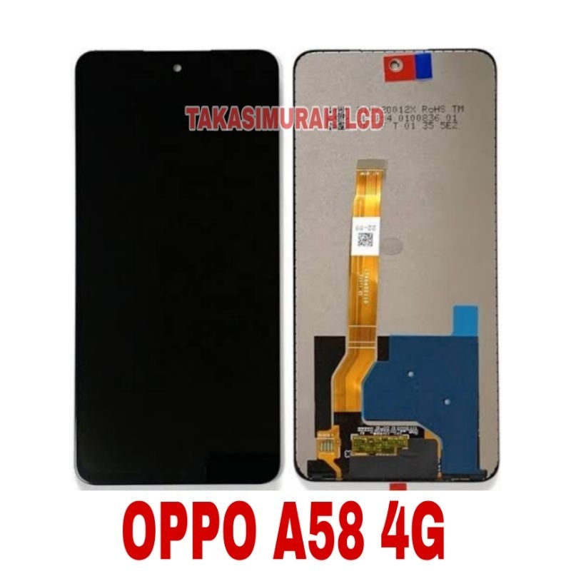 Jual LCD+TOUCHSCREEN OPPO A58 4G FULLSET | Shopee Indonesia