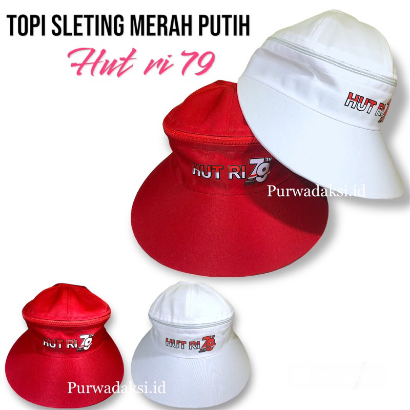 Jual TERMURAH | TOPI RESLETING ZUMBA HUT RI Kaos Merah Putih Dan Topi ...