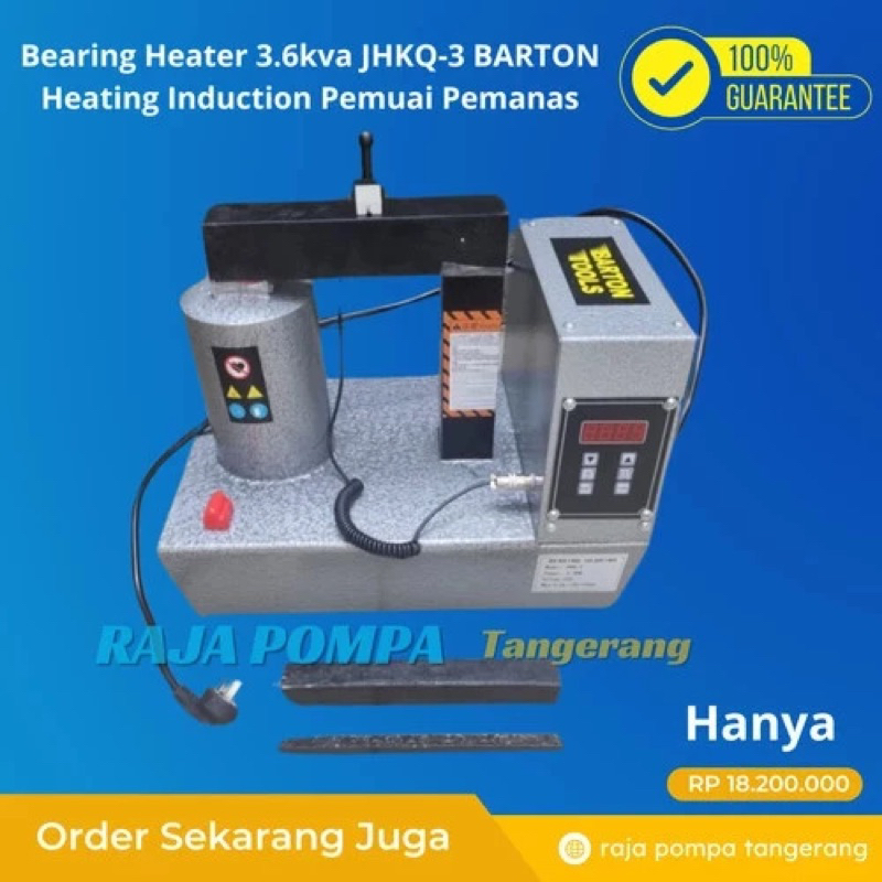 Jual Bearing Heater 3.6kva JHKQ-3 BARTON Heatting Induction Pemuai ...