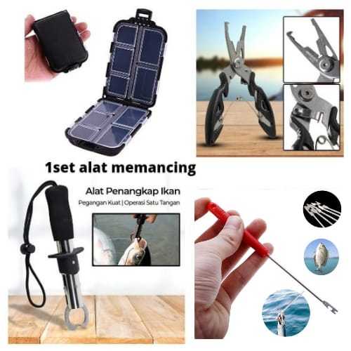 Jual Alat Mancing dan Pancing Kotak Kail Tang Pancing LipsGrip Gunting ...