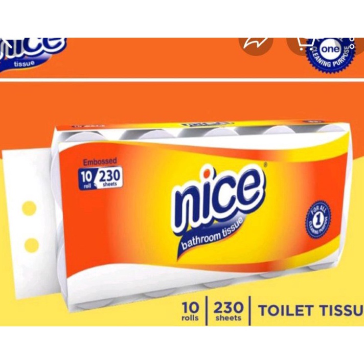 Jual Stok baru Tissue Nice Toilet 1 roll 23s | Shopee Indonesia