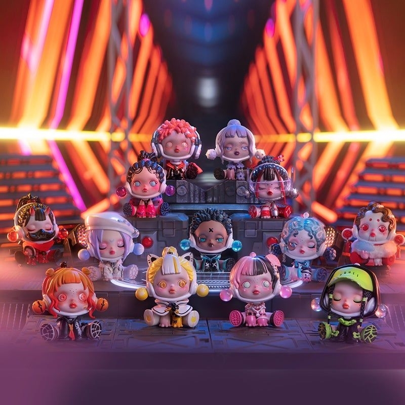 Jual POPMART POP MART - SKULLPANDA SKULL PANDA SP CITY OF NIGHT Series ...