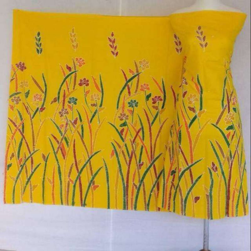 Jual KAIN BATIK TULIS MADURA MOTIF BAMBU | Shopee Indonesia