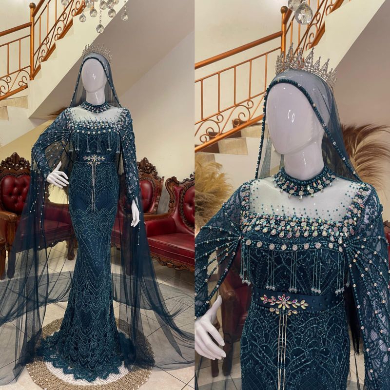 Jual Kebaya Pengantin Akad Santili Kebaya Pengantin Akad Santili Premium Kebaya Akad Nikah