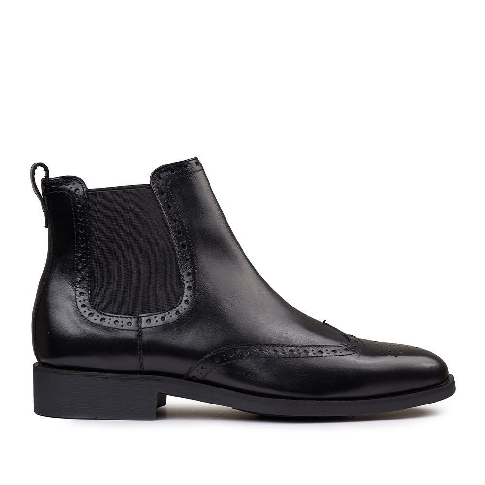 Jual Prabu - Perkasa Calf Black Sepatu Kulit Chelsea Boots Pria Hitam ...