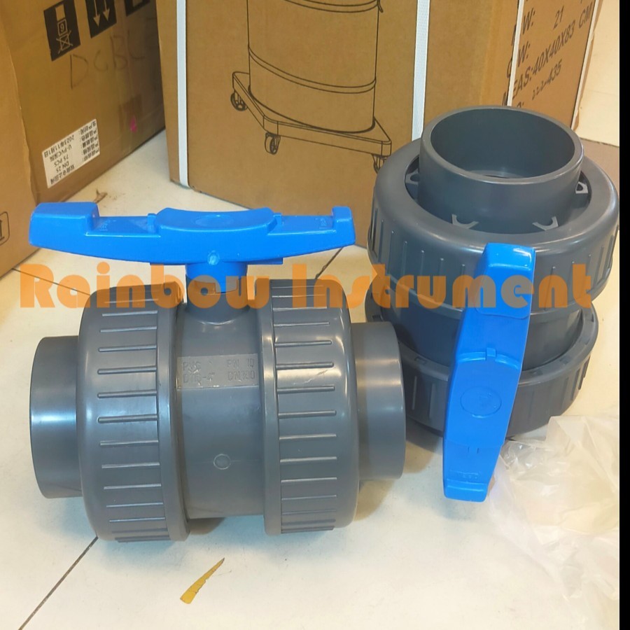 Jual Ball Valve True Union PVC 4 inchi - Ball Valve Watermur PVC ...