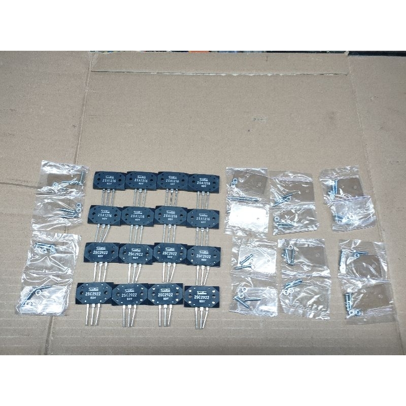 Jual 2 4 8 Set Sanken 2SC2922 2SA1216 5DY no2 Plus Mika Isolator Mur Baut Set | Shopee Indonesia