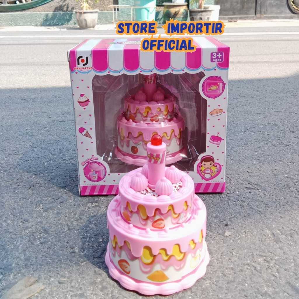 Jual Mainan Cake Bisa Nyala 3521 24 Kue Ulang Tahun Menggunakan Baterai ...