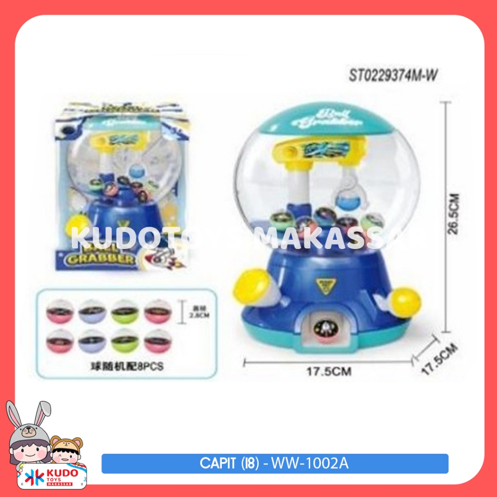 Jual MAINAN MESIN CAPIT AJAIB - WW-1002A | Shopee Indonesia