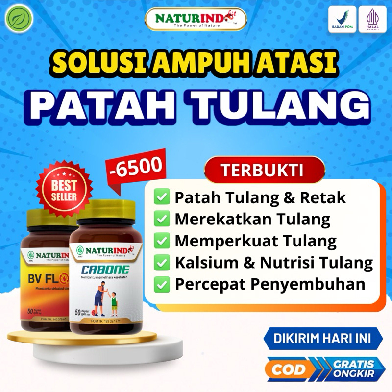 Jual Obat Patah Tulang Suplemen dan Kalsium Tulang Retak Herbal Nutrisi ...