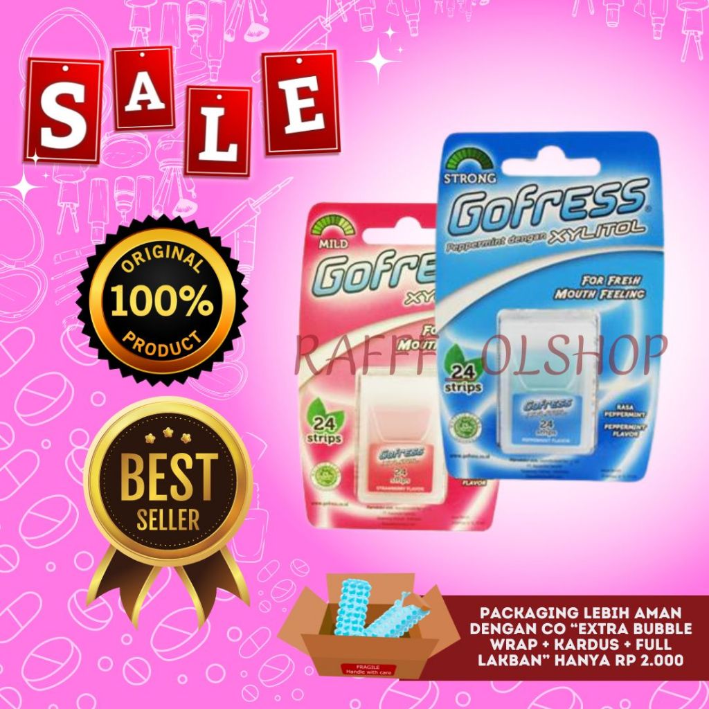 Jual GO FRESS PERMEN ISI 24 | STRAWBERRY | PEPPERMINT | Shopee Indonesia
