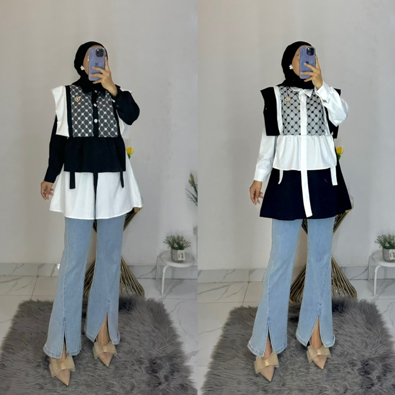 Jual kemeja Only zhiga | Shopee Indonesia