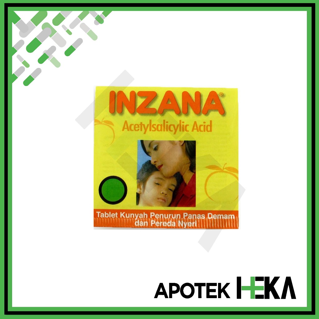 Jual Inzana Strip isi 4 Tablet - Obat Penurun Panas Anak [Depok ...