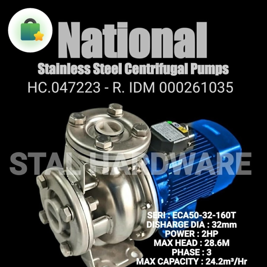 Jual NATIONAL - POMPA AIR CENTRIFUGAL PUMPS | Shopee Indonesia
