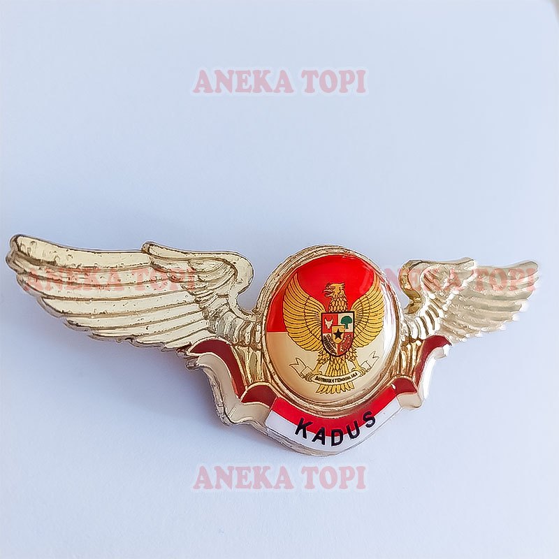 Jual Pin Wing Kadus Garuda Merah Putih Besar Pin Wing Besar Atribut ...
