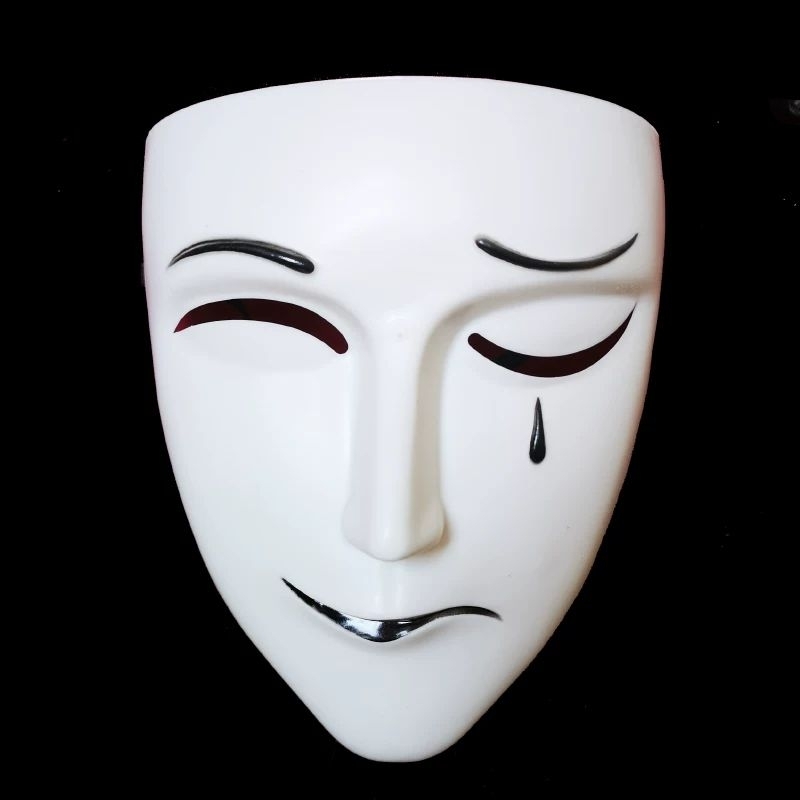 Jual [ICEWAY] Topeng Mask Cosplay Sad Laugh Tian Guan Ci Fu Bai Wuxiang ...