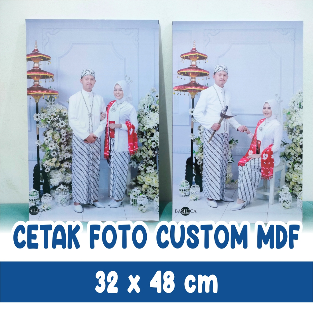 Jual CETAK FOTO 24R (32*48CM) + LAMINASI DOFF/GLOSSY + FRAME MDF 6MM ...