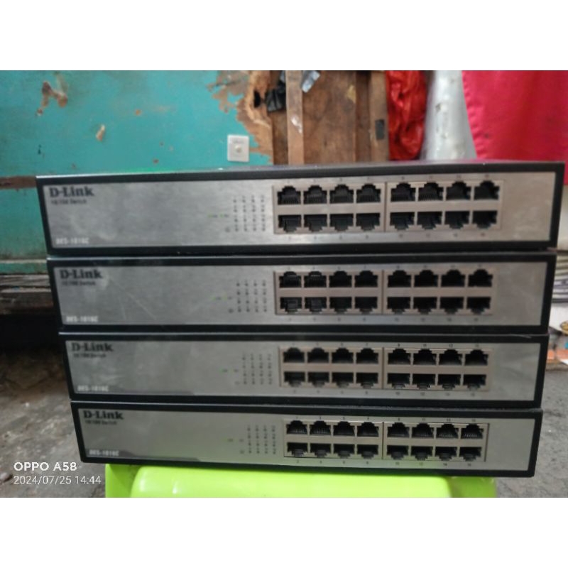 Jual D-Link DES-1016D 10/100 Switch all port normal | Shopee Indonesia
