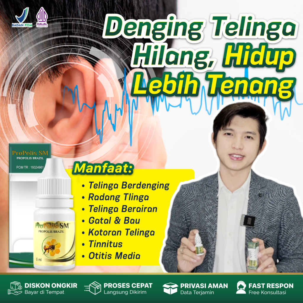 Jual Obat Tetes Telinga Berdengung Berdenging Sakit Telinga Congek ...