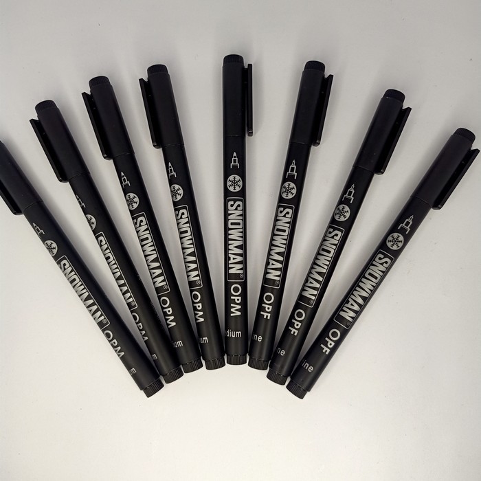 Jual Spidol Snowman OPF/OPM Hitam | Shopee Indonesia