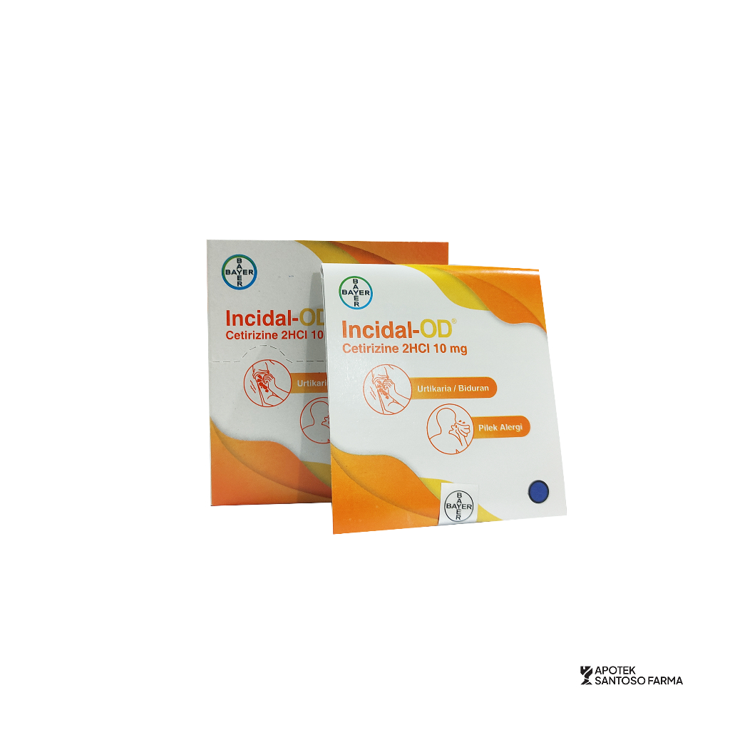 Jual Incidal-OD 4 Kapsul - Obat Alergi Rhinitis Urtikaria | Shopee ...