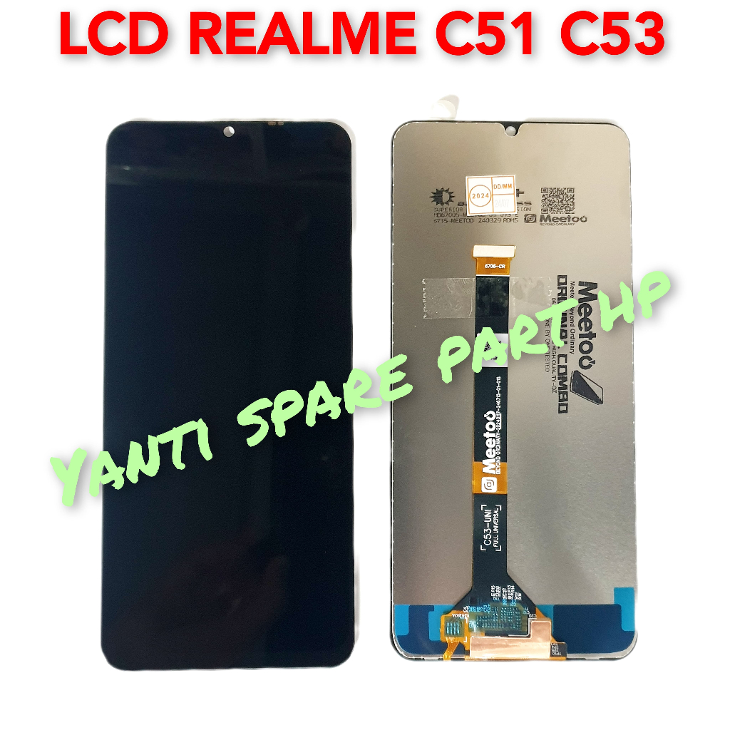 Jual Lcd Touchscreen Realme C53 C51 Narzo N55 Original Terlaris New ...