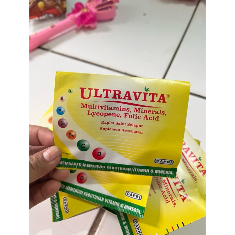 Jual ultravita multivitamin kesehatan suplemen | Shopee Indonesia