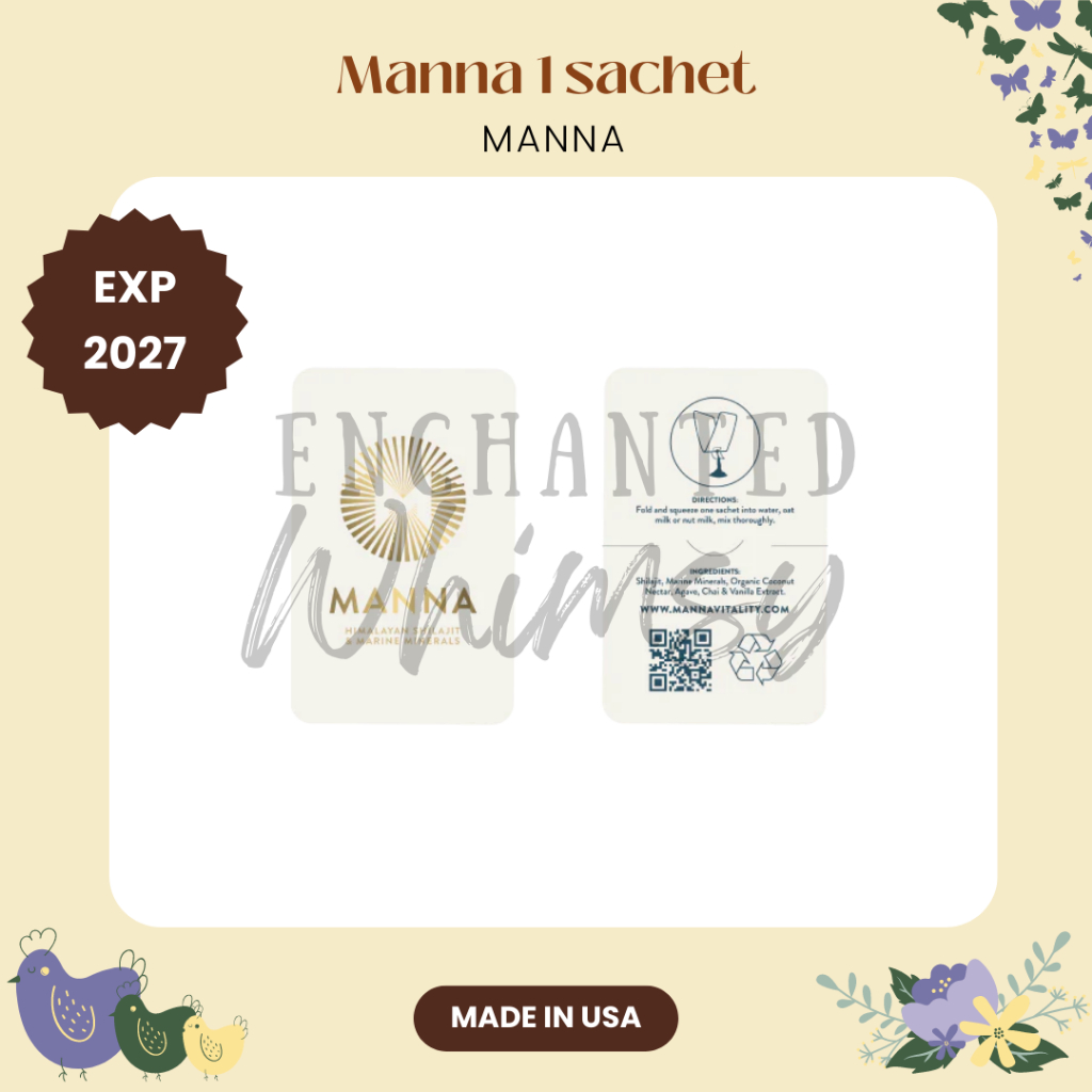 Jual Manna Vitality Sachet shilajit resin ocean plasma mineral esensial ...