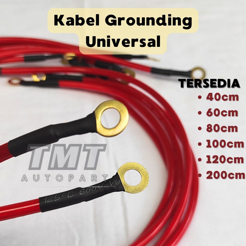 Jual Kabel Grounding Mobil Motor Universal Ground Wire Kit 8 AWG ...