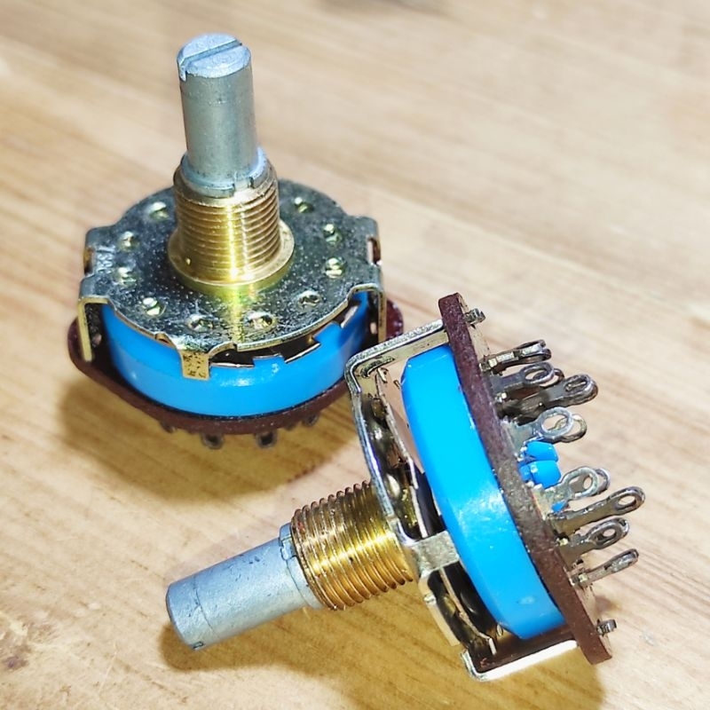 Jual Rotary Selector 3 Posisi 4P3T ALPS JAPAN 4 pole 3 Throw 1P3T x 4 ...