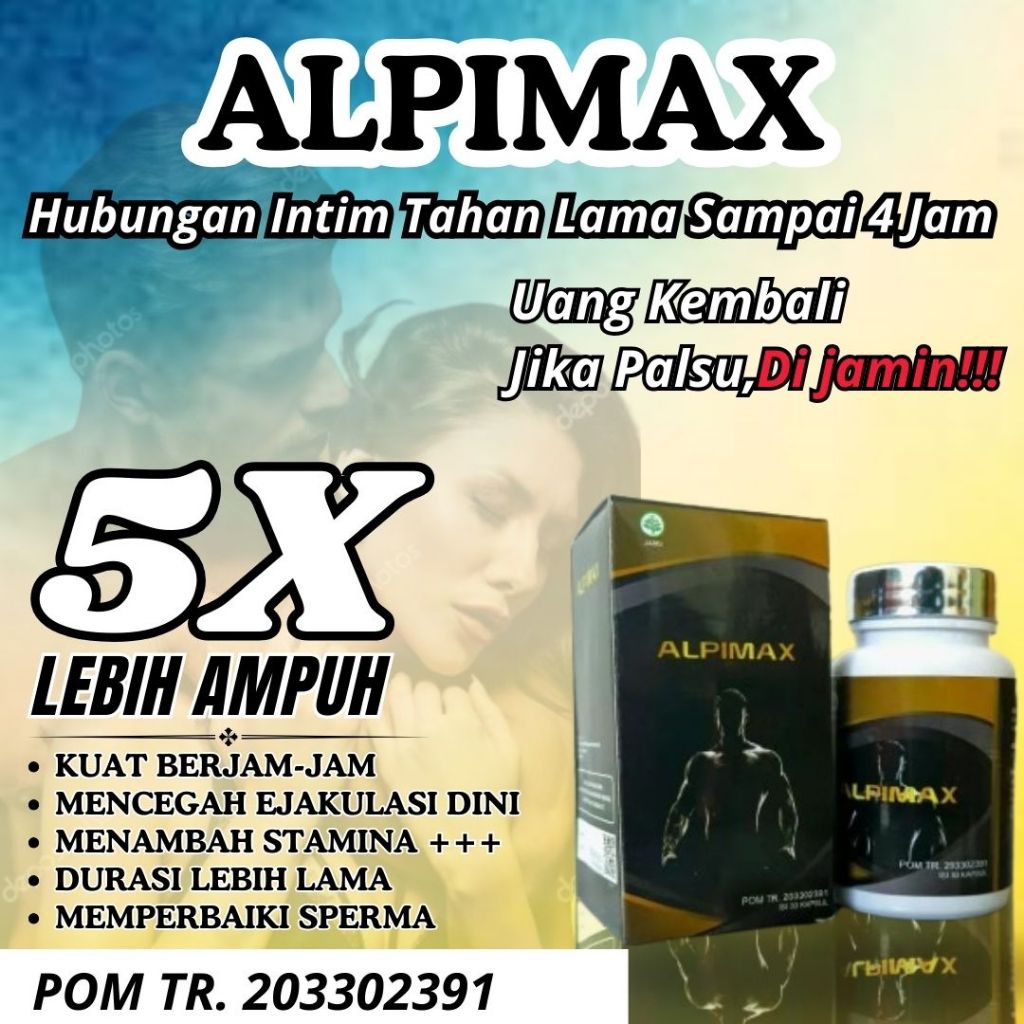 Jual OBAT KUAT (ALPIMAX) HERBAL STAMINA PRIA TERBAIK PALING AMPUH A100 ...