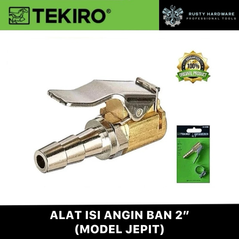Jual TEKIRO – AIR CHUCK / ALAT ISI ANGIN BAN 2” (MODEL JEPIT). 100% ...