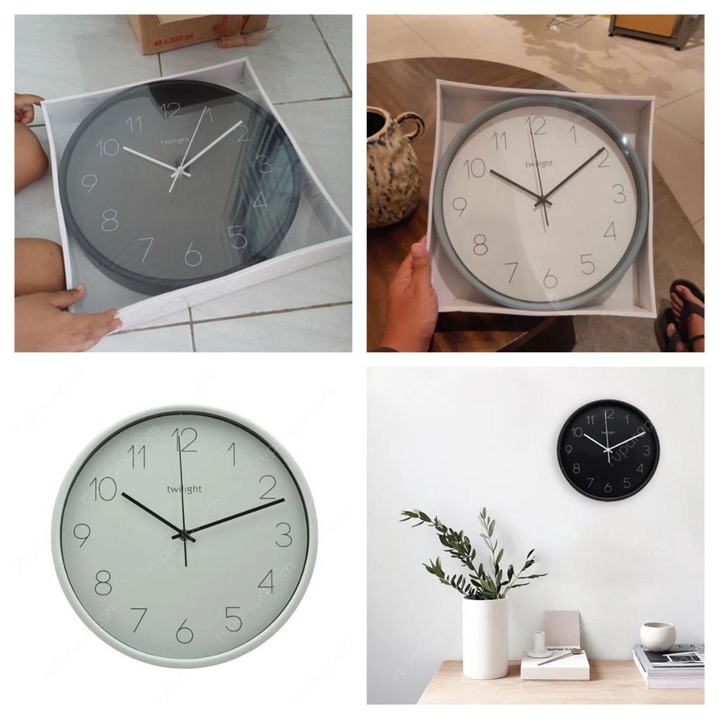 Jual Informa 30 cm Jam Dinding 6911 Wall Clock Jam Tembok Analog ...