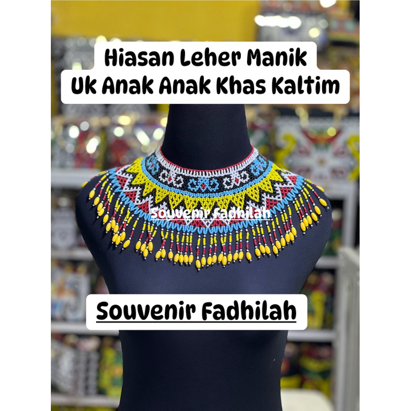 Jual Hiasan Leher Manik Anak Khas Kaltim | Shopee Indonesia