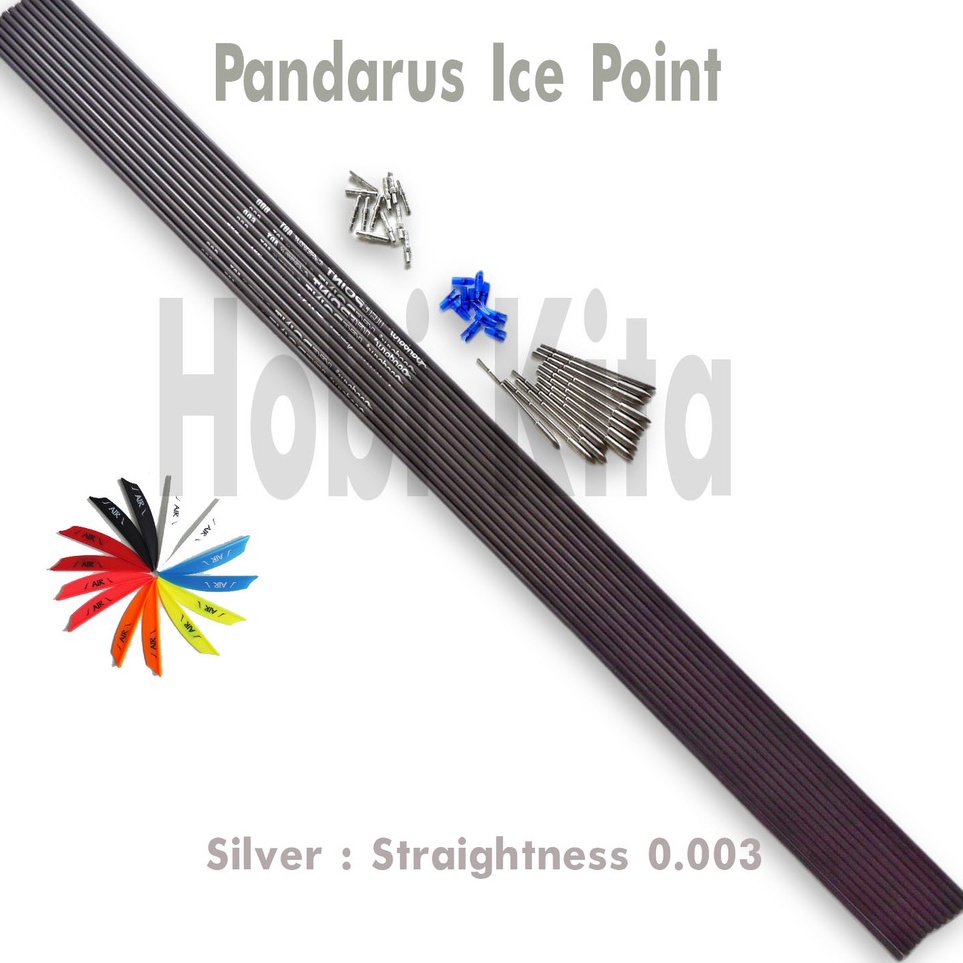 Jual Promo Gembira Arrow Carbon Pandarus Icepoint Silver Spine 4 sd 1 ...