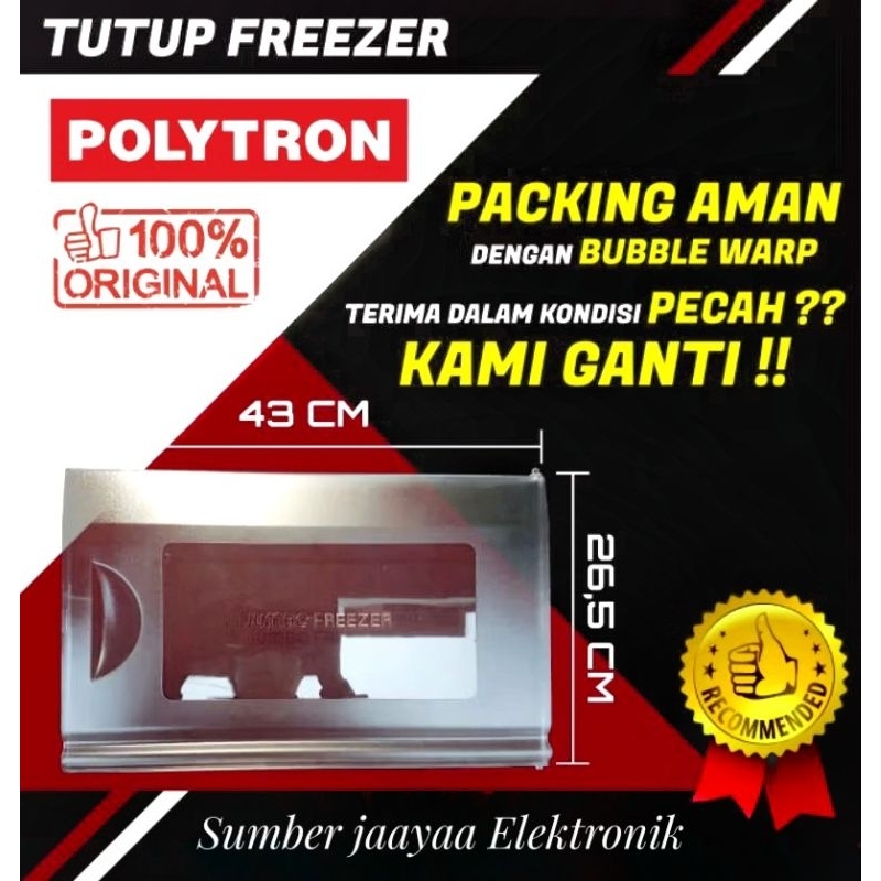 Jual Tutup Freezer Polytron belleza 1 pintu PR18 Series Original | Shopee Indonesia