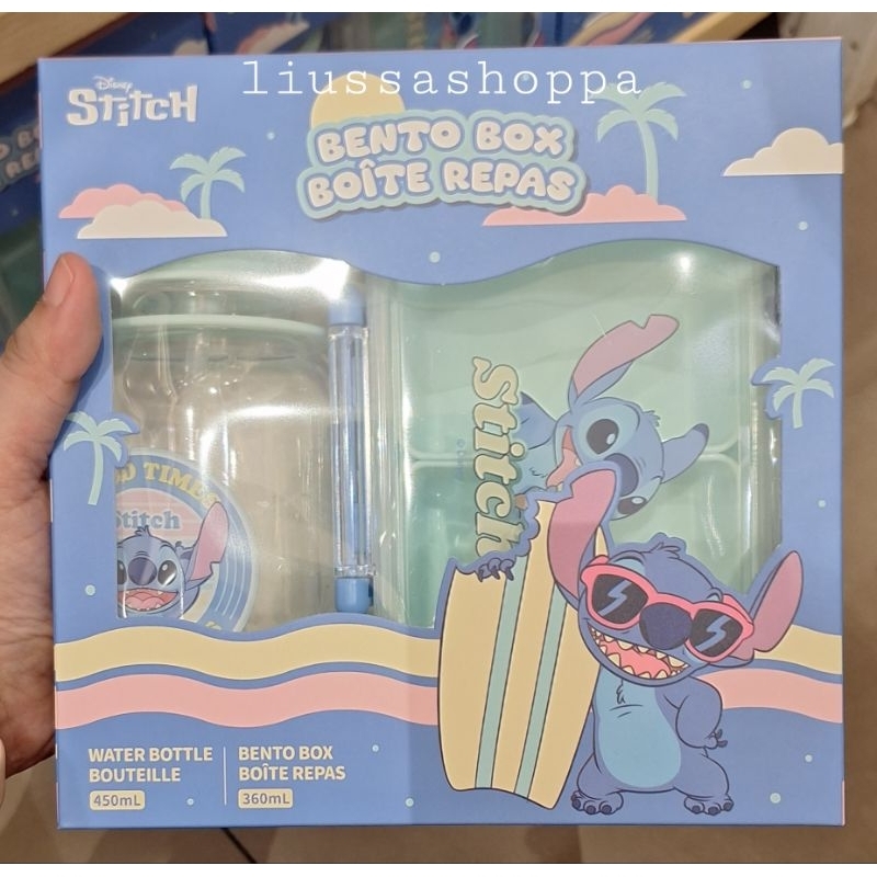 Jual Bento Box & Botol Set Miniso - Disney Lilo & Stitch Collection ...