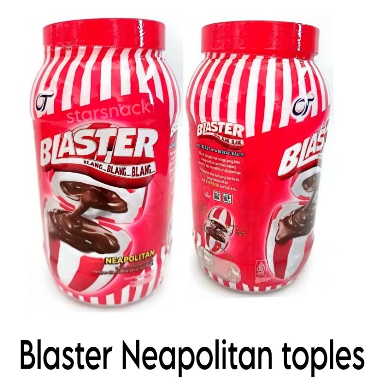 Jual Blaster permen belang Neapolitan toples | Shopee Indonesia