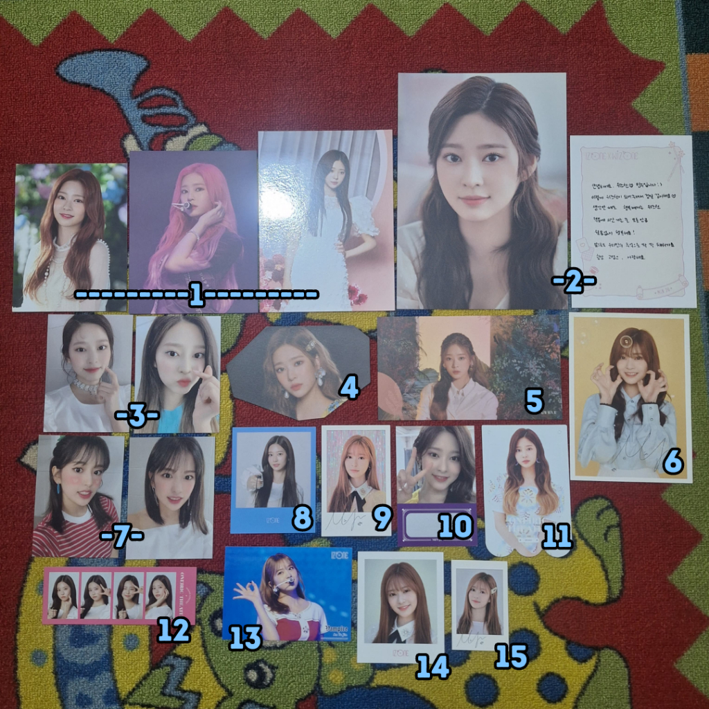 Jual [READY] IZONE Minju Yujin Official Postcard Photocard PC IZ*ONE Bloomiz Secret Diary ...