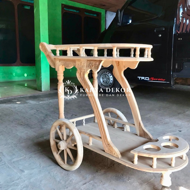 Jual jual rak dorong kayu / troley kayu jati / rak dorong kayu / kereta ... Jual jual rak dorong kayu / troley kayu jati / rak dorong kayu / kereta ...