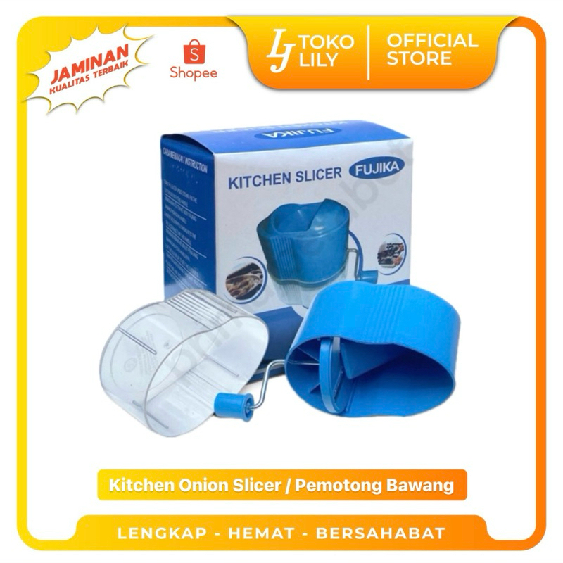 Jual Alat Pemotong Bawang / Kitchen Onion Slicer Fujika | Shopee Indonesia