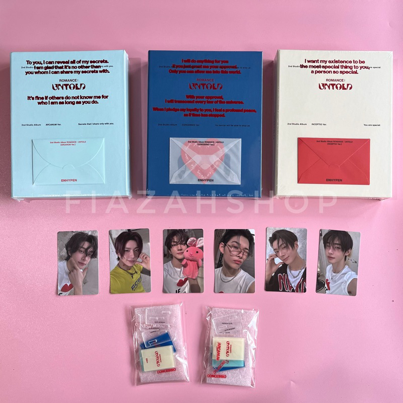 Jual [Ready] Album Enhypen ROMANCE : UNTOLD INCEPTIO ARCANUM CONCESSIO ...
