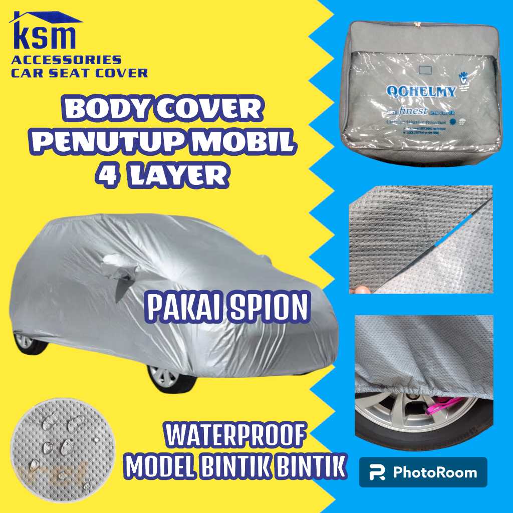 Jual BODY COVER SARUNG PENUTUP MOBIL WATERPROOF UV PROTECTION 3 LAYER ...